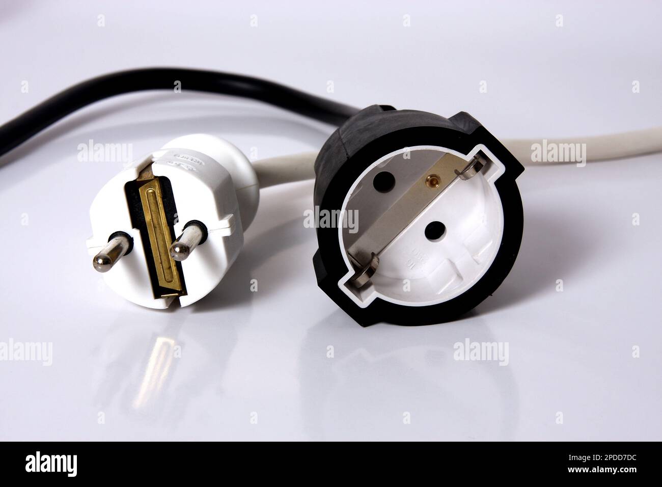 plug of an extension cable, unplugged Stock Photo - Alamy