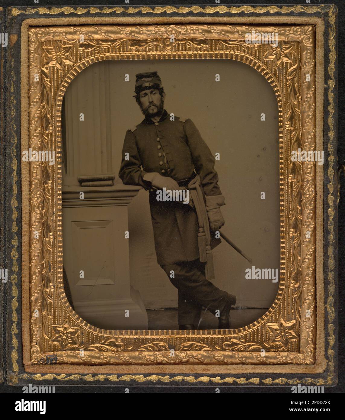 First Lieutenant Ransom Newton Pierce of Co. G, 15th Maine Infantry ...