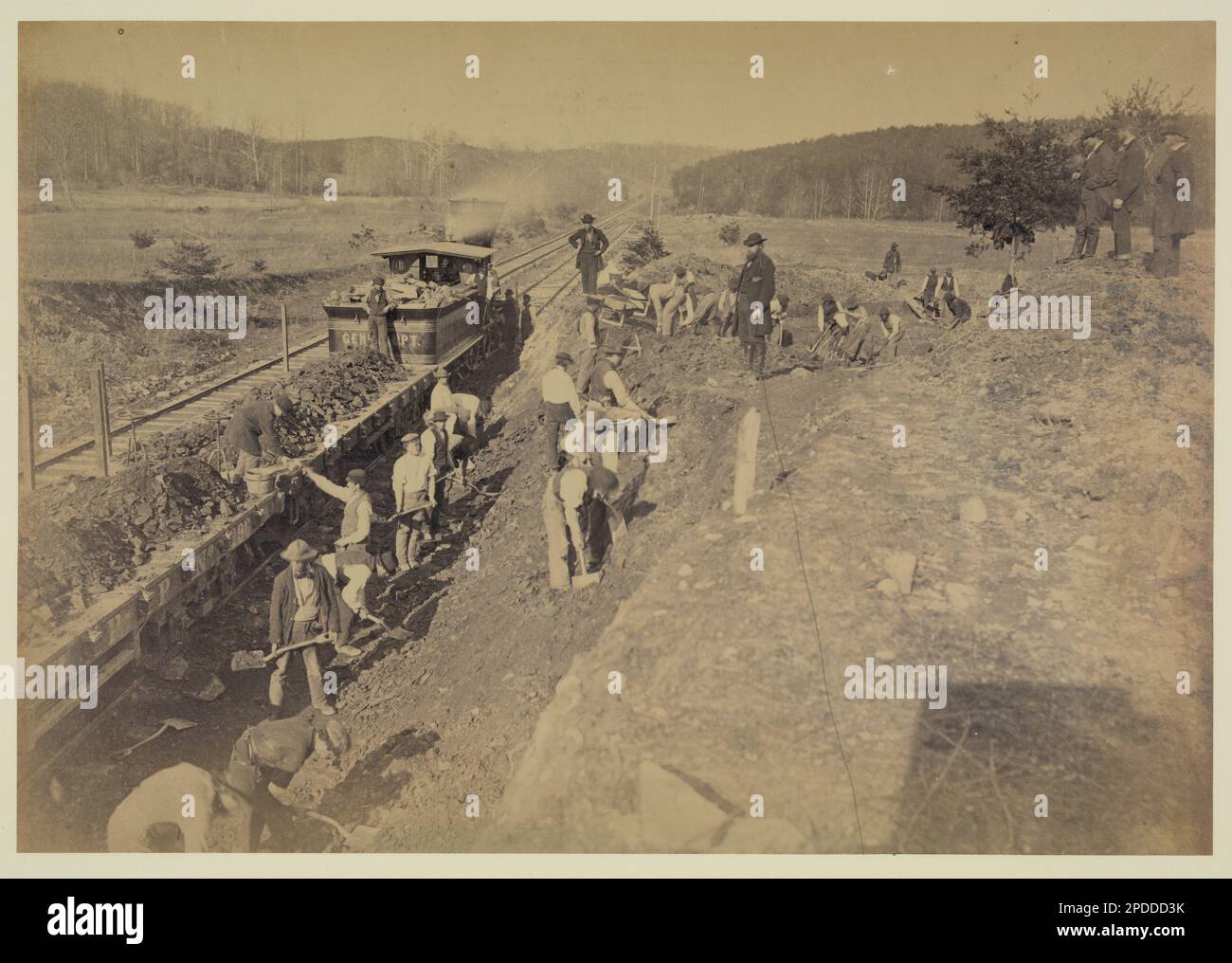 Railroad stations 1860 1870 1860 1870 hi-res stock photography and ...