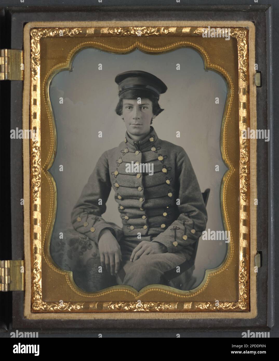 Unidentified Virginia Military Institute cadet in uniform. Liljenquist ...