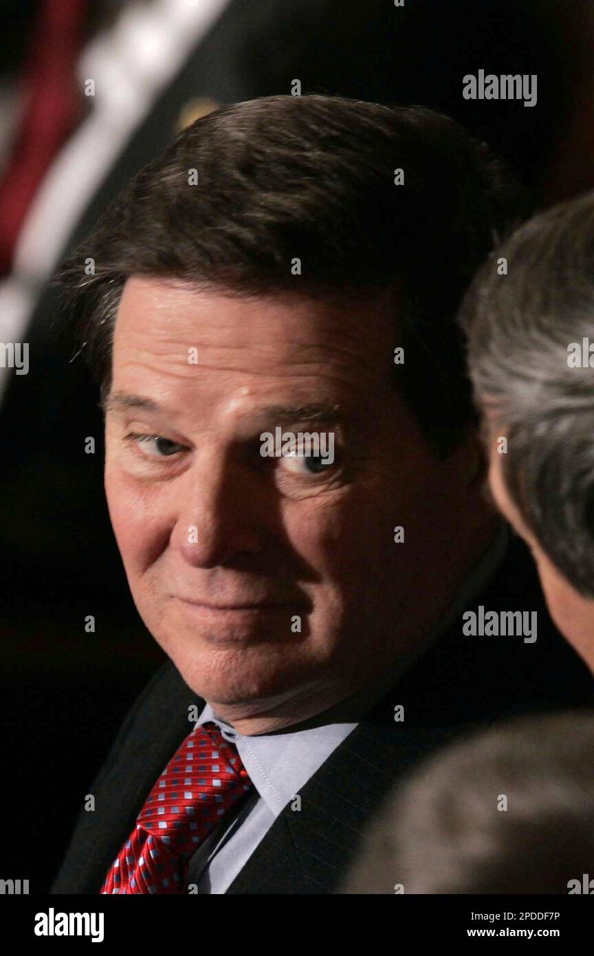 Former House Majority Leader, Rep. Tom DeLay, R-Texas, is seen on ...
