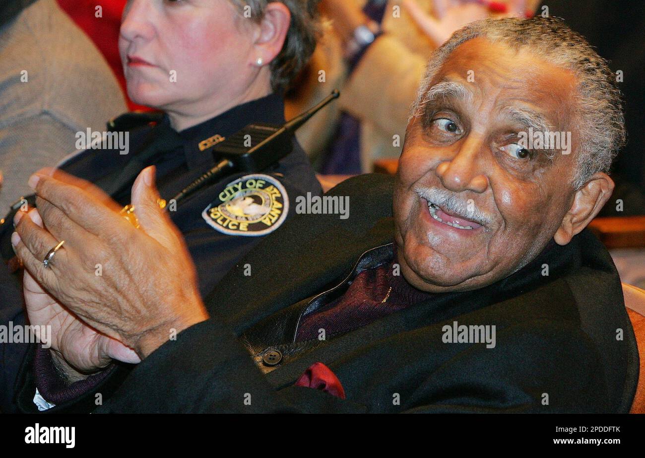The Rev. Joseph Lowery participates in a Voter ID conference before ...