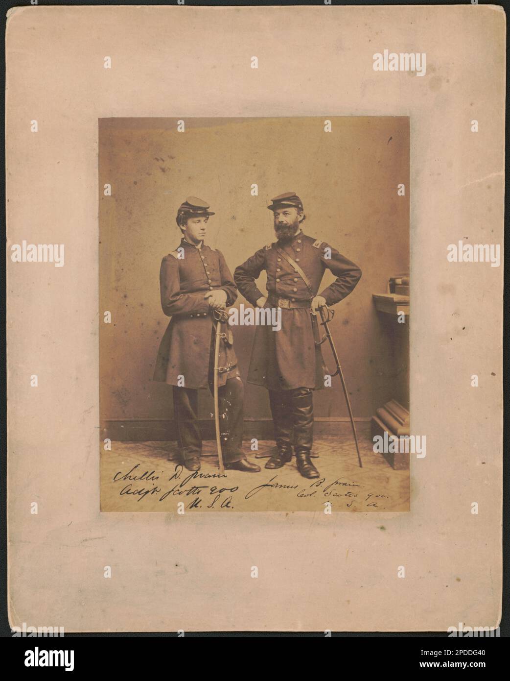 Lieutenant Chellis D. Swain of Co. B, 11th New York Cavalry Regiment ...