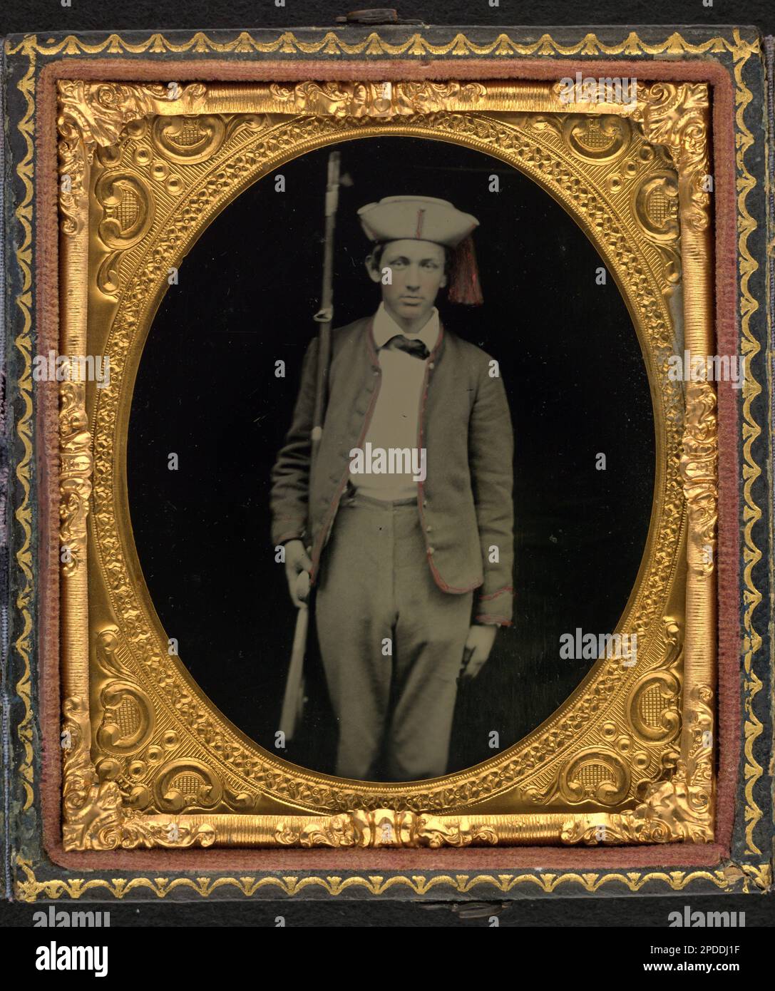 Private Christian H. Cook of Co. B, 20th Ohio Infantry Regiment and Co ...