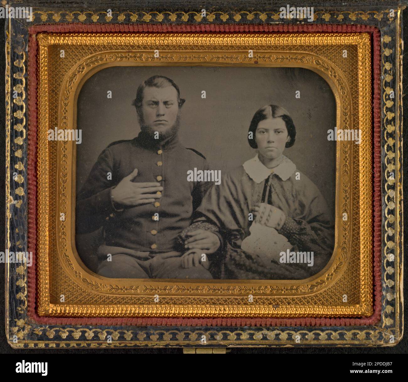 Couples 1860 1870 hi-res stock photography and images - Alamy