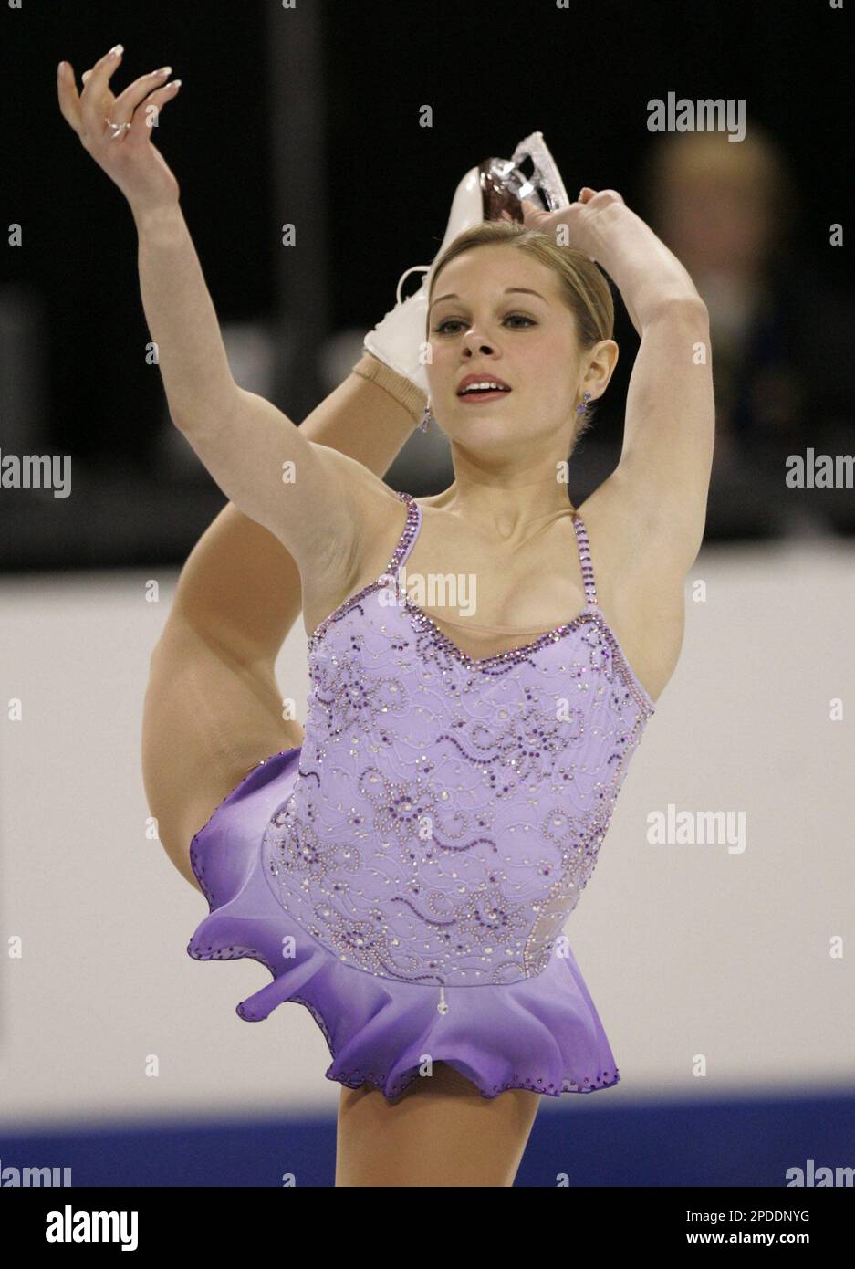 U.S. skater Katy Taylor, from Houston, Texas, competes in the women's ...
