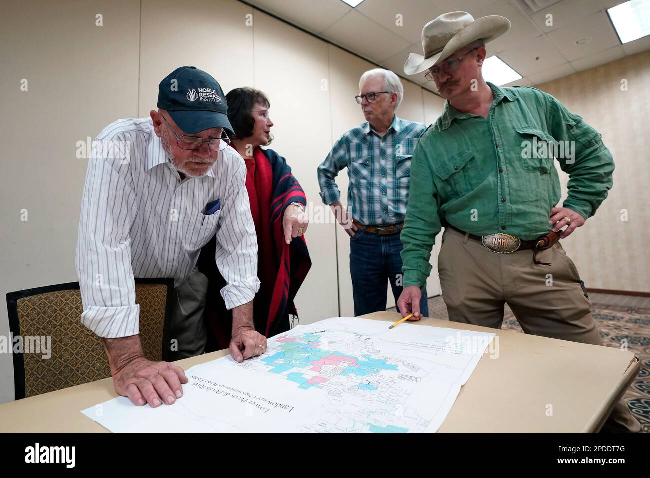 Rancher, from left, Tom Keller, Merily Keller, Randy Nunns and Kerr ...