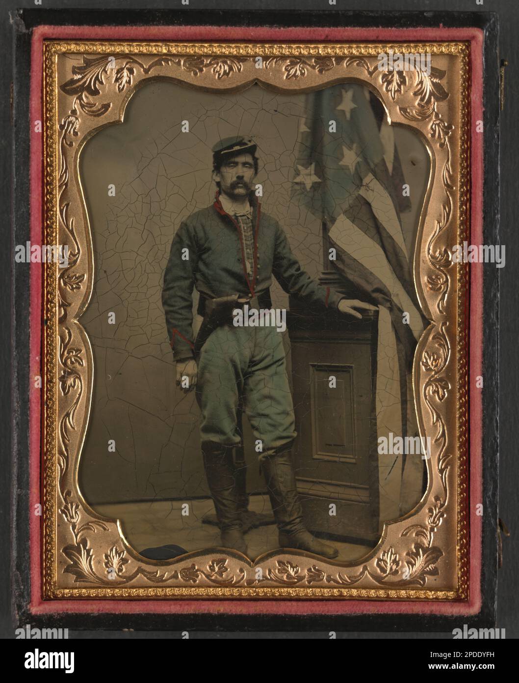 American civil war uniform 1860 hi-res stock photography and images - Alamy