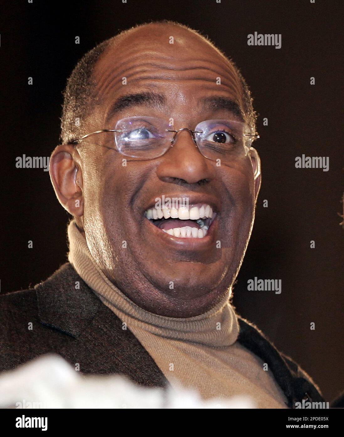 **FILE**Al Roker co-hosts at the Rockefeller Center Christmas tree ...
