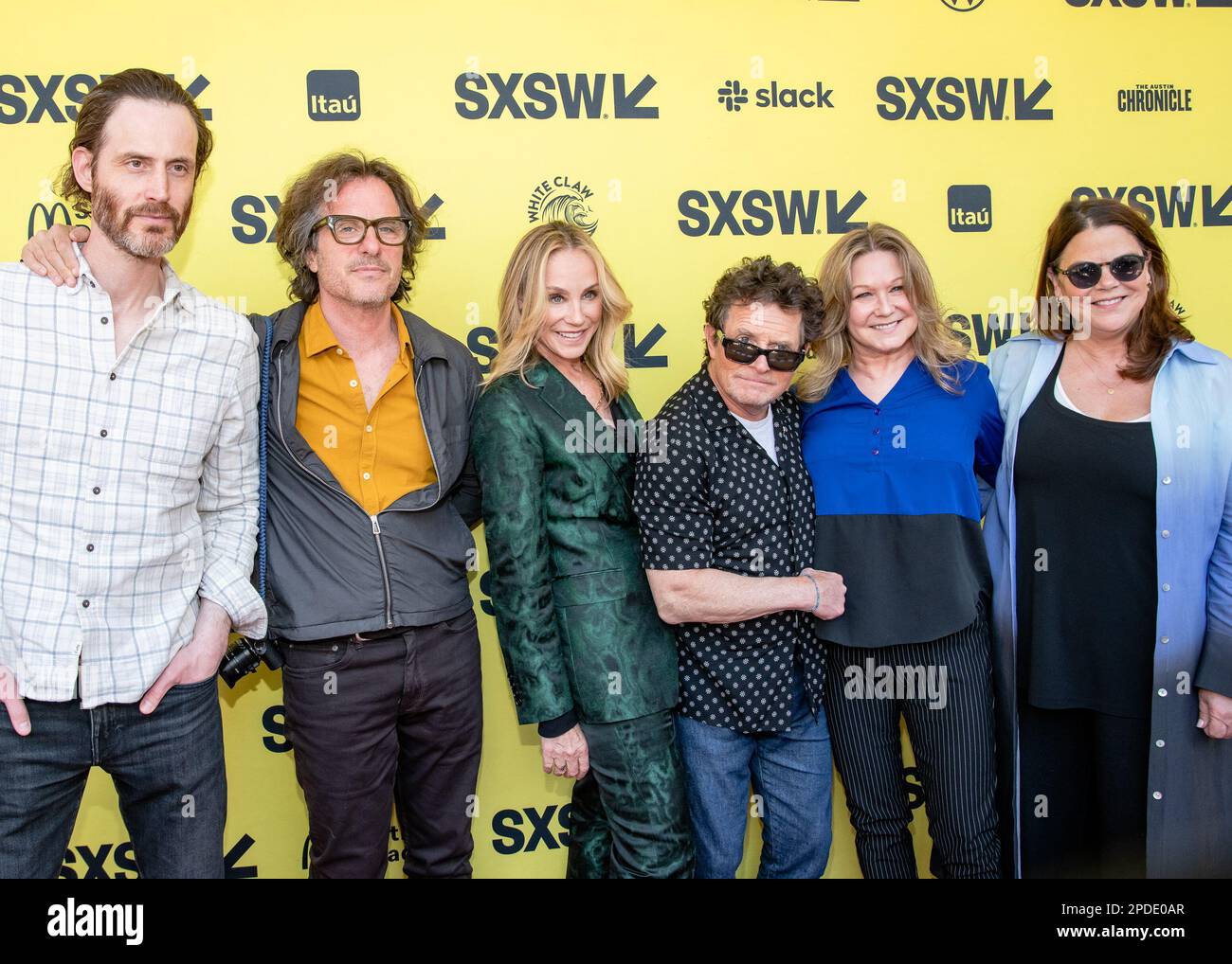 AUSTIN, TEXAS - MARCH 14:(L - R) Will Cohen, Davis Guggenheim, Tracy ...