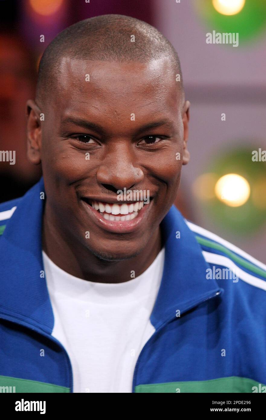 Actor Tyrese, whose real name is Tyrese Gibson appears on stage during ...