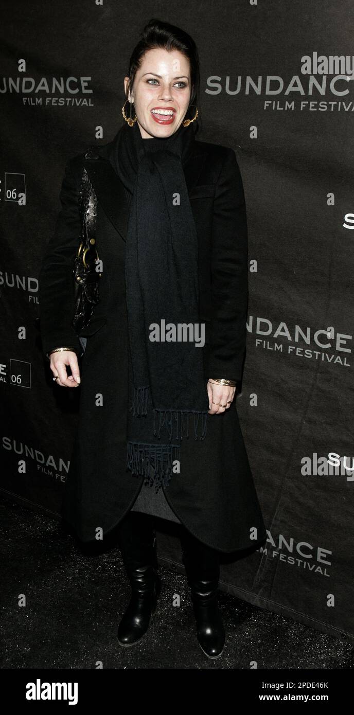 Fairuza Balk, one of the stars of "Don't Come Knocking" poses for ...