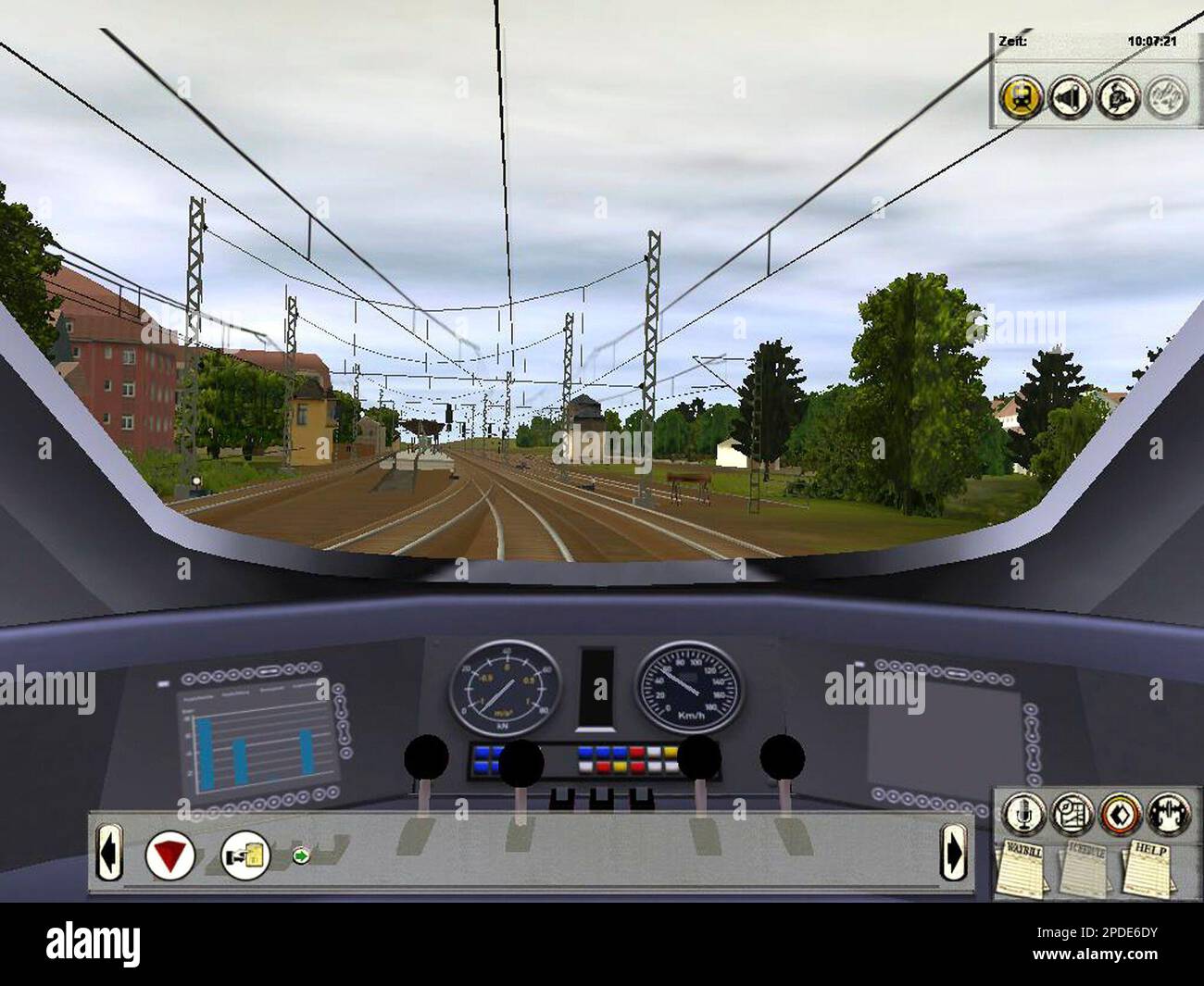 Ein undatierter Screenshot zeigt eine Darstellung aus der Eisenbahn ...