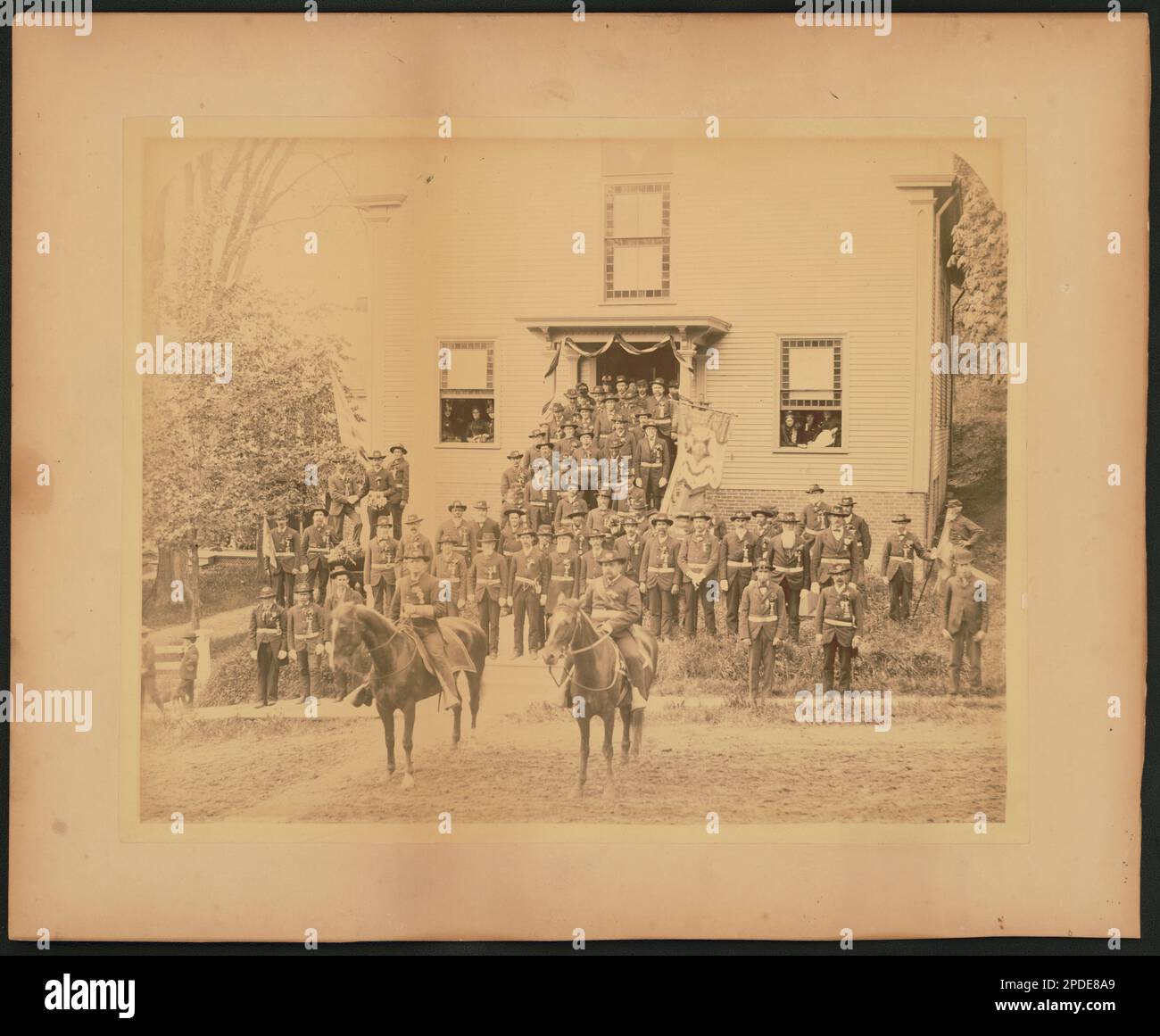 Unidentified Civil War veterans from New York Grand Army of the ...