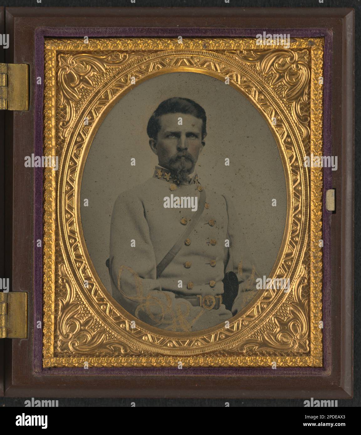 Unidentified soldier in Confederate uniform. Liljenquist Family ...