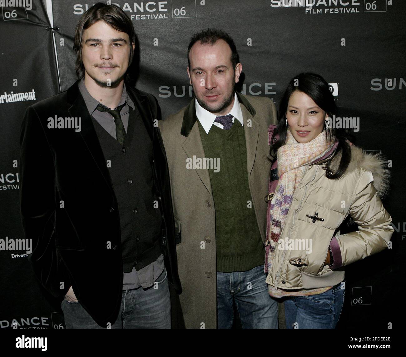 "Lucky Number Slevin" director Paul McGuigan, center, poses for ...