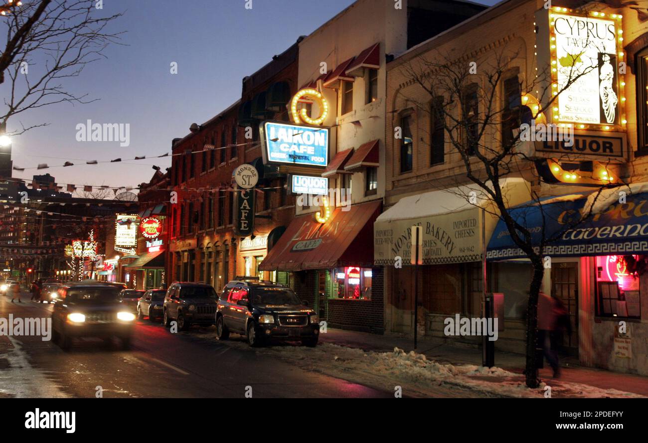 ** ADVANCE FOR WEEKEND EDITIONS JAN. 21-22 **Monroe Street is seen in ...