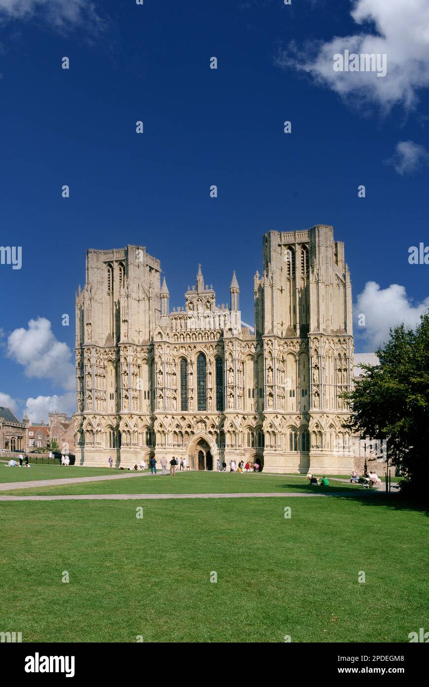 Wells Cathedral, Wells, England Stock Photo - Alamy