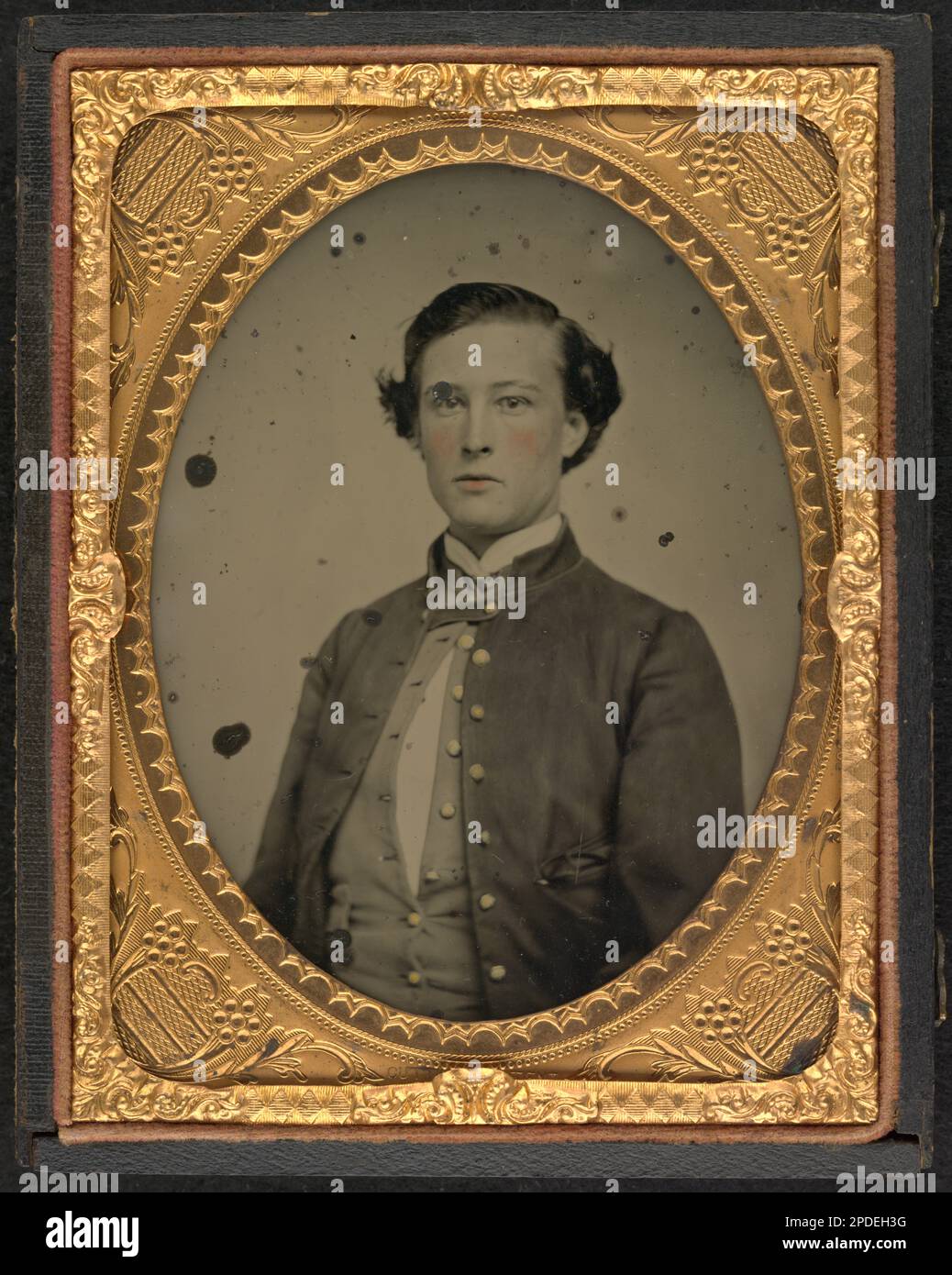 Private Henry Hobson of Co. E, 41st Virginia Infantry Regiment in ...