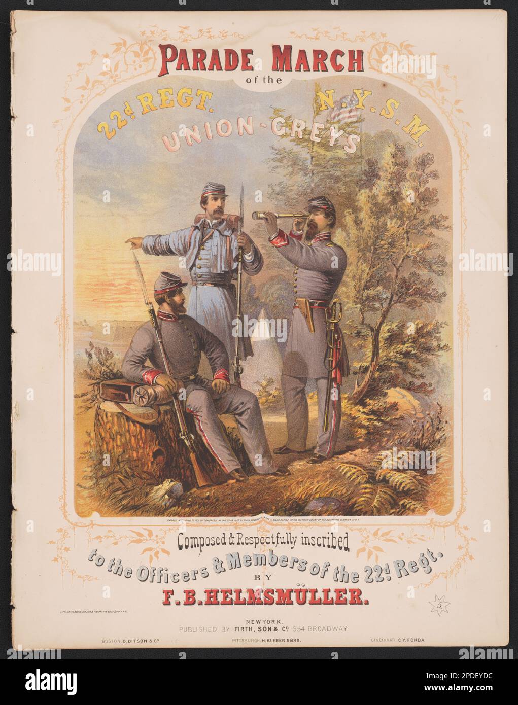 New york state militia regiment hi-res stock photography and images - Alamy