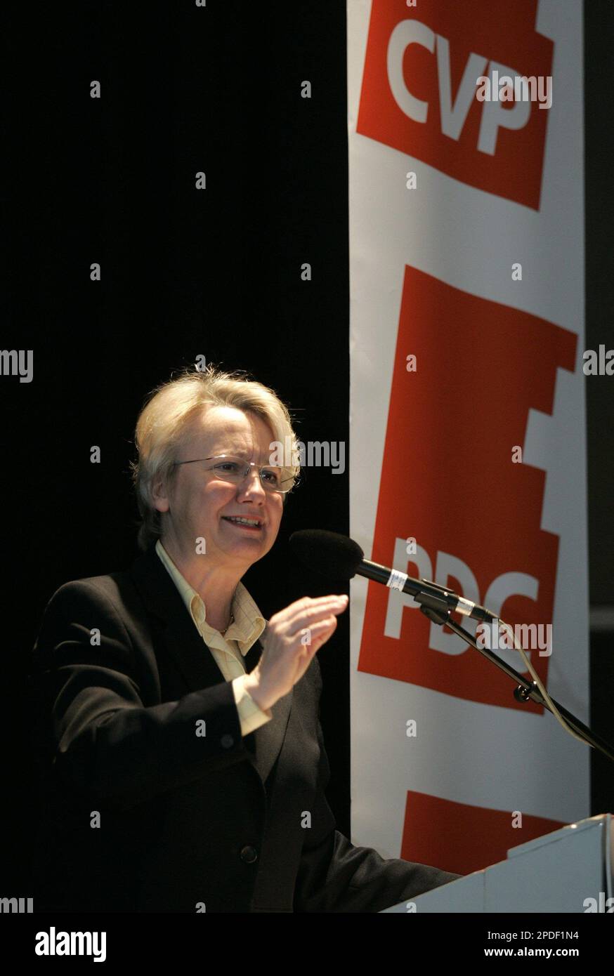 Annette Schavan, Deutsche Bundesministerin fuer Bildung und Forschung ...