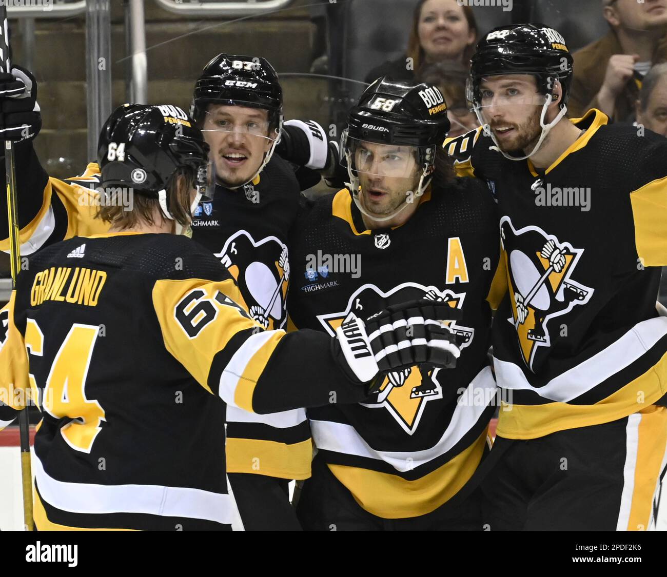 Pittsburgh, United States. 14th Mar, 2023. Pittsburgh Penguins ...