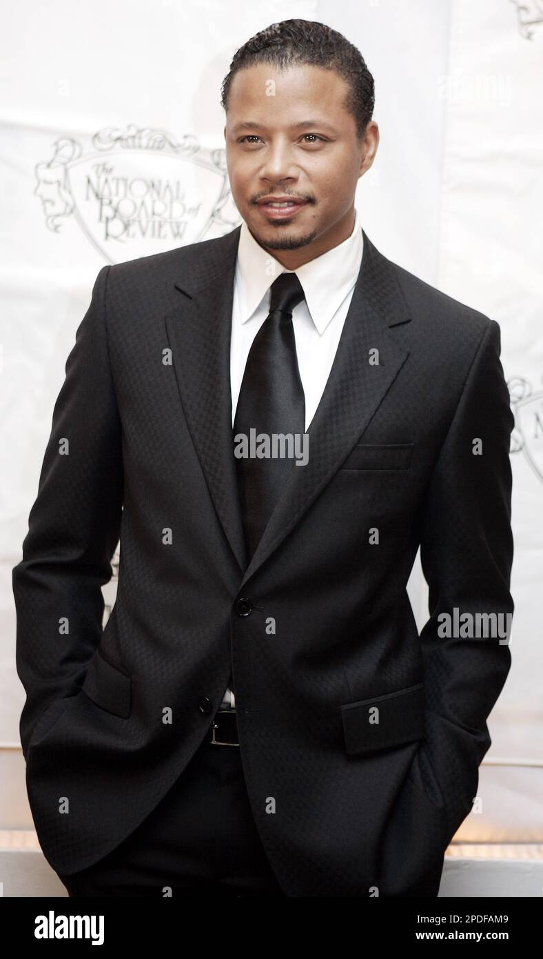 Actor Terrence Howard arrives at the 2005 National Board of Review of ...