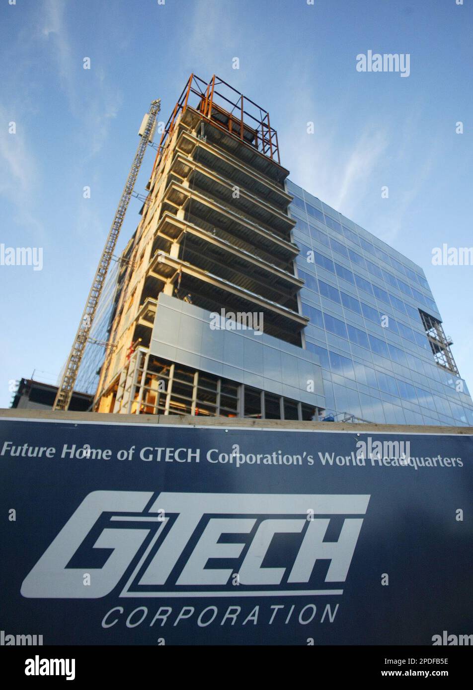 The future headquarters of Gtech corporation is under construction in ...