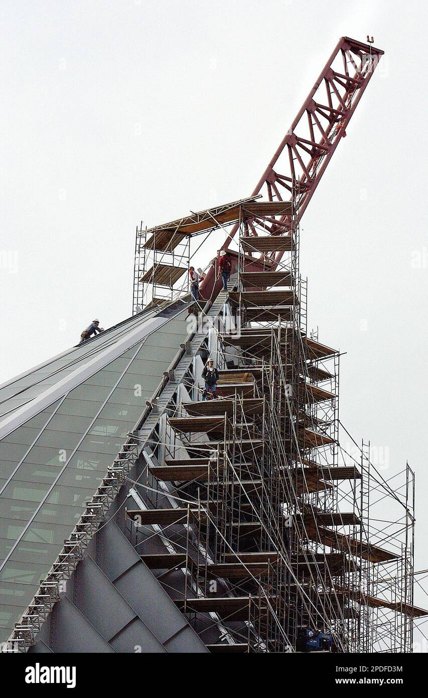 The National Museum of the Marine Corps is shown during ongoing ...