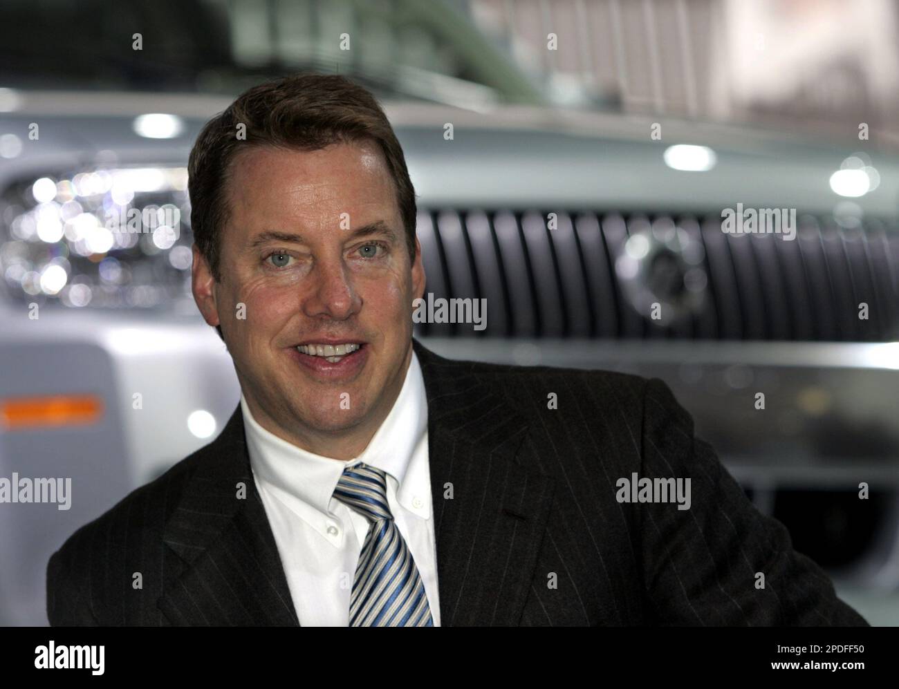William Clay Ford, Jr., Chairman and CEO of the Ford Motor Co. is shown ...