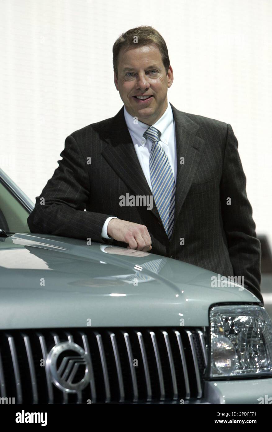 William Clay Ford, Jr., Chairman and CEO of the Ford Motor Co. is shown ...