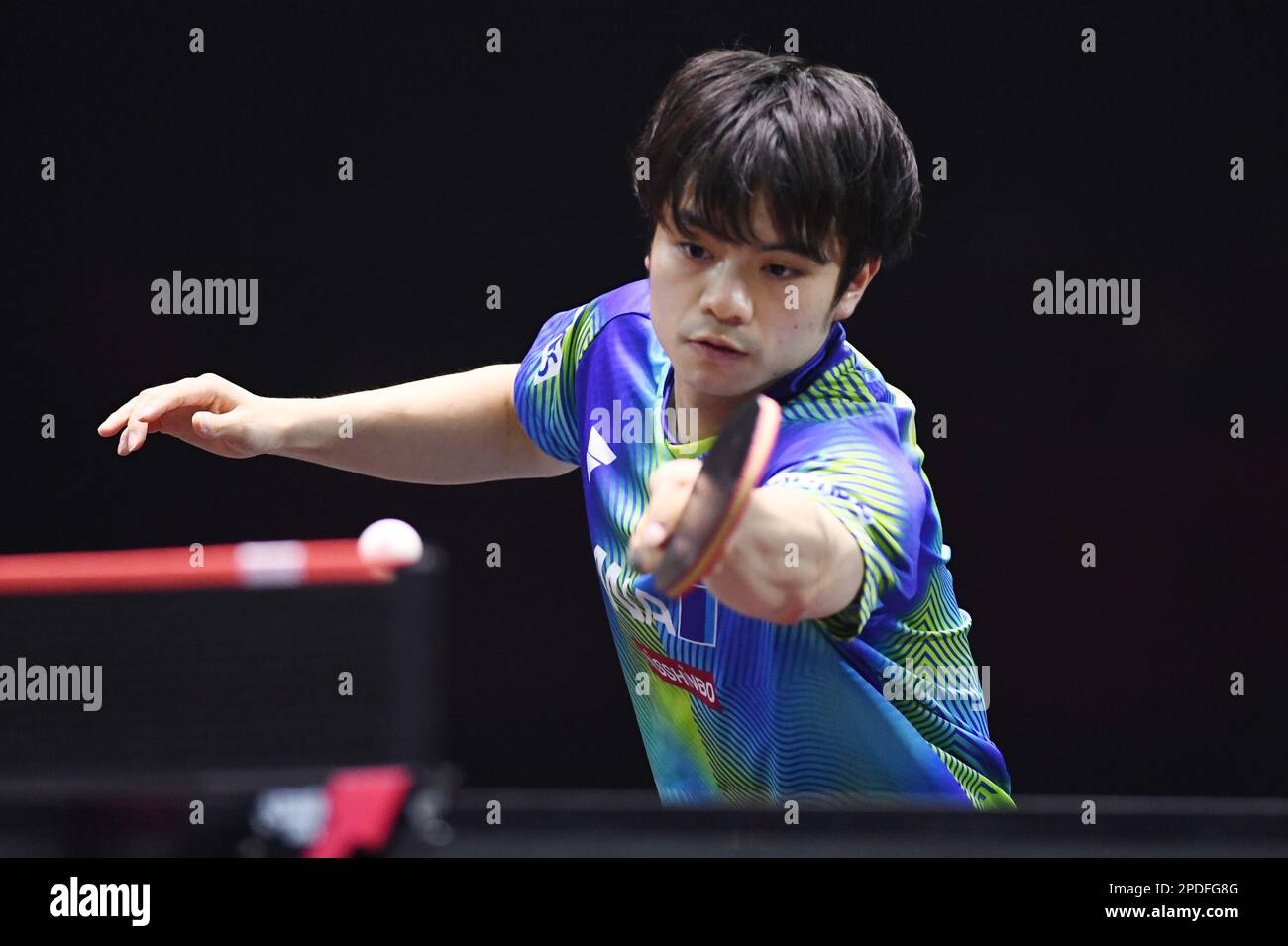 Singapore, Singapore. 14th Mar, 2023. Yukiya Uda (JPN) Table Tennis ...