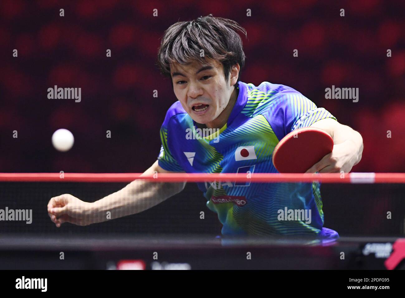 Singapore, Singapore. 14th Mar, 2023. Yukiya Uda (JPN) Table Tennis ...