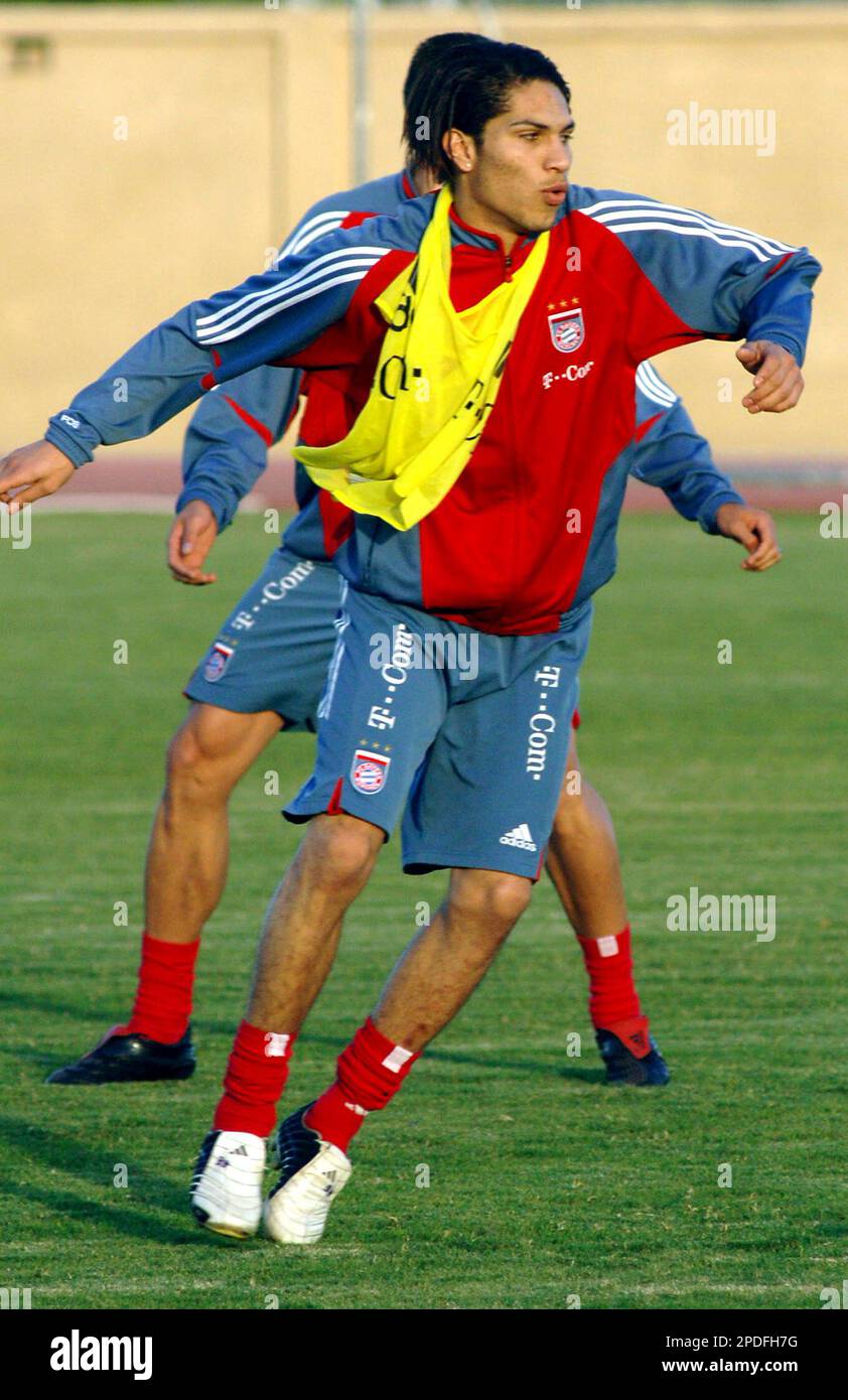 Bayern Munich soccer player Ali Karimi from Iran during the evening ...