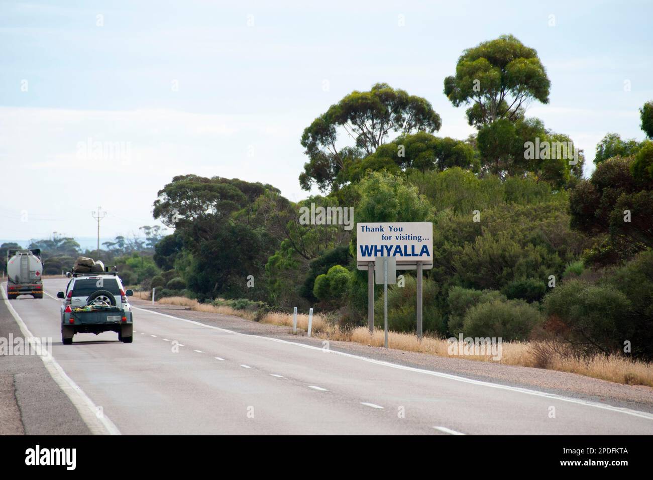Lincoln Highway in Whyalla - South Australia Stock Photo - Alamy