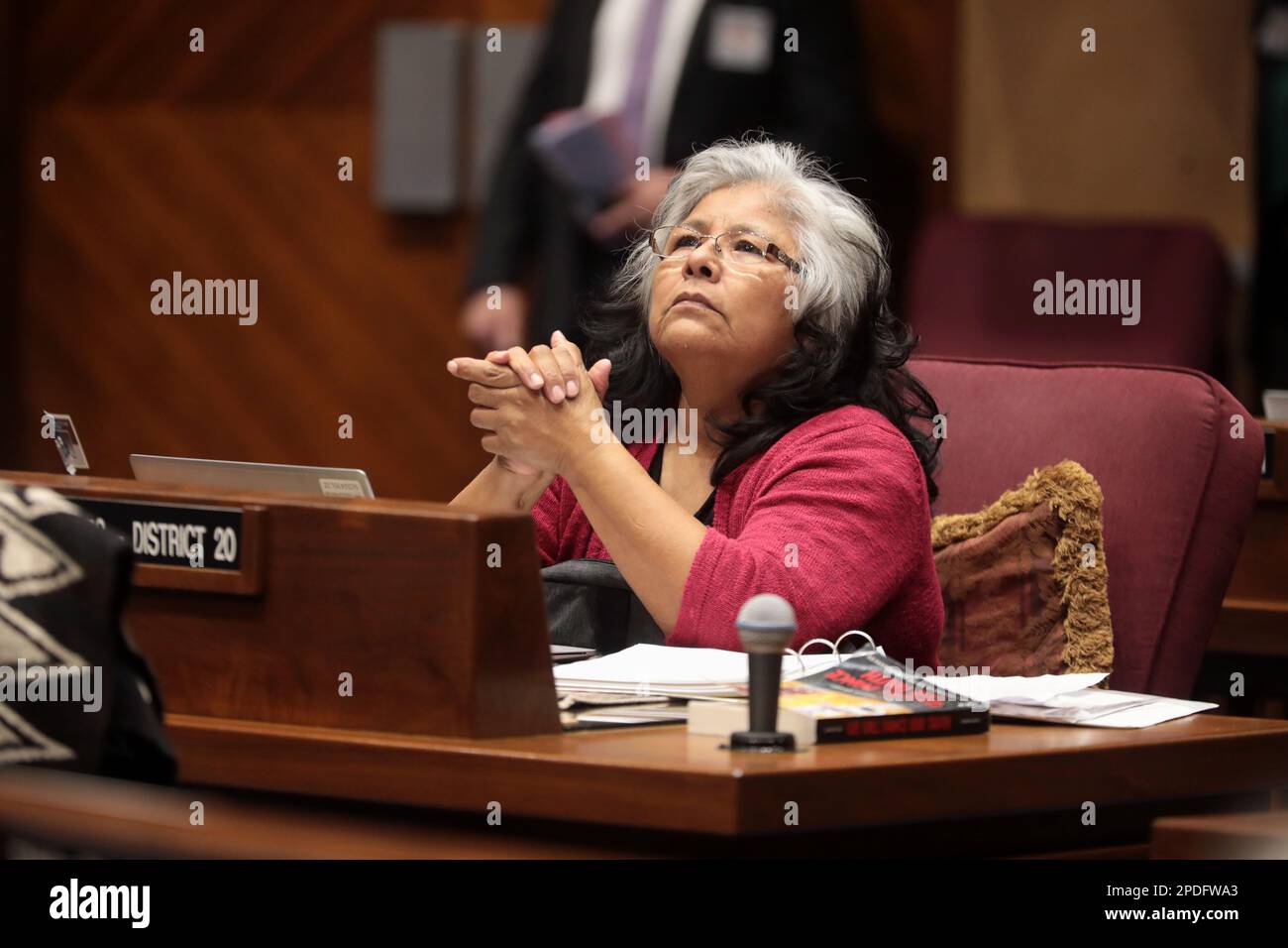 Phoenix, Arizona, USA. 14th Mar, 2023. Arizona State Senator Sally Ann ...
