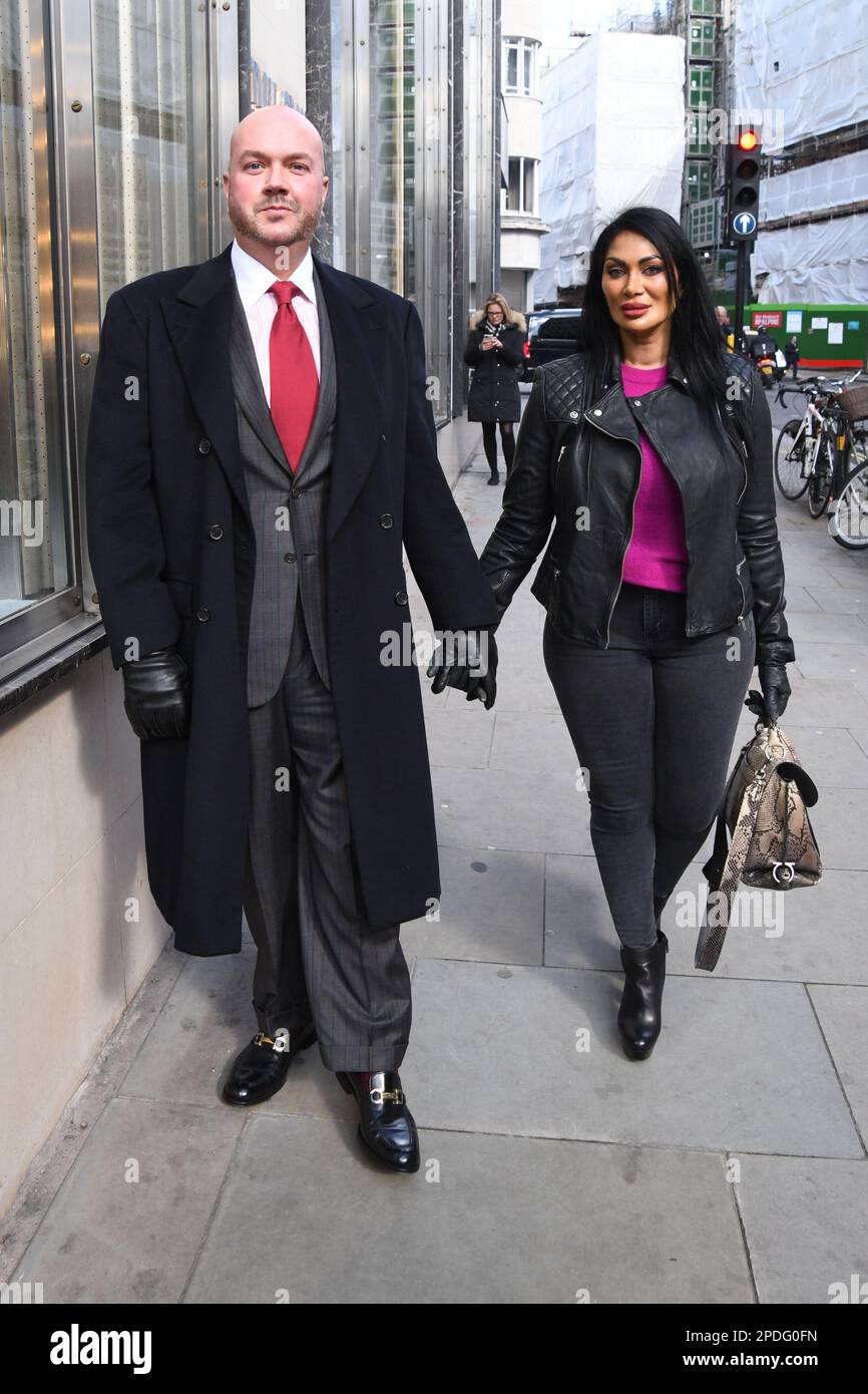 Jeanine Nerissa Sothcott and Jonathan Sothcott Mayfair Times lunch ...