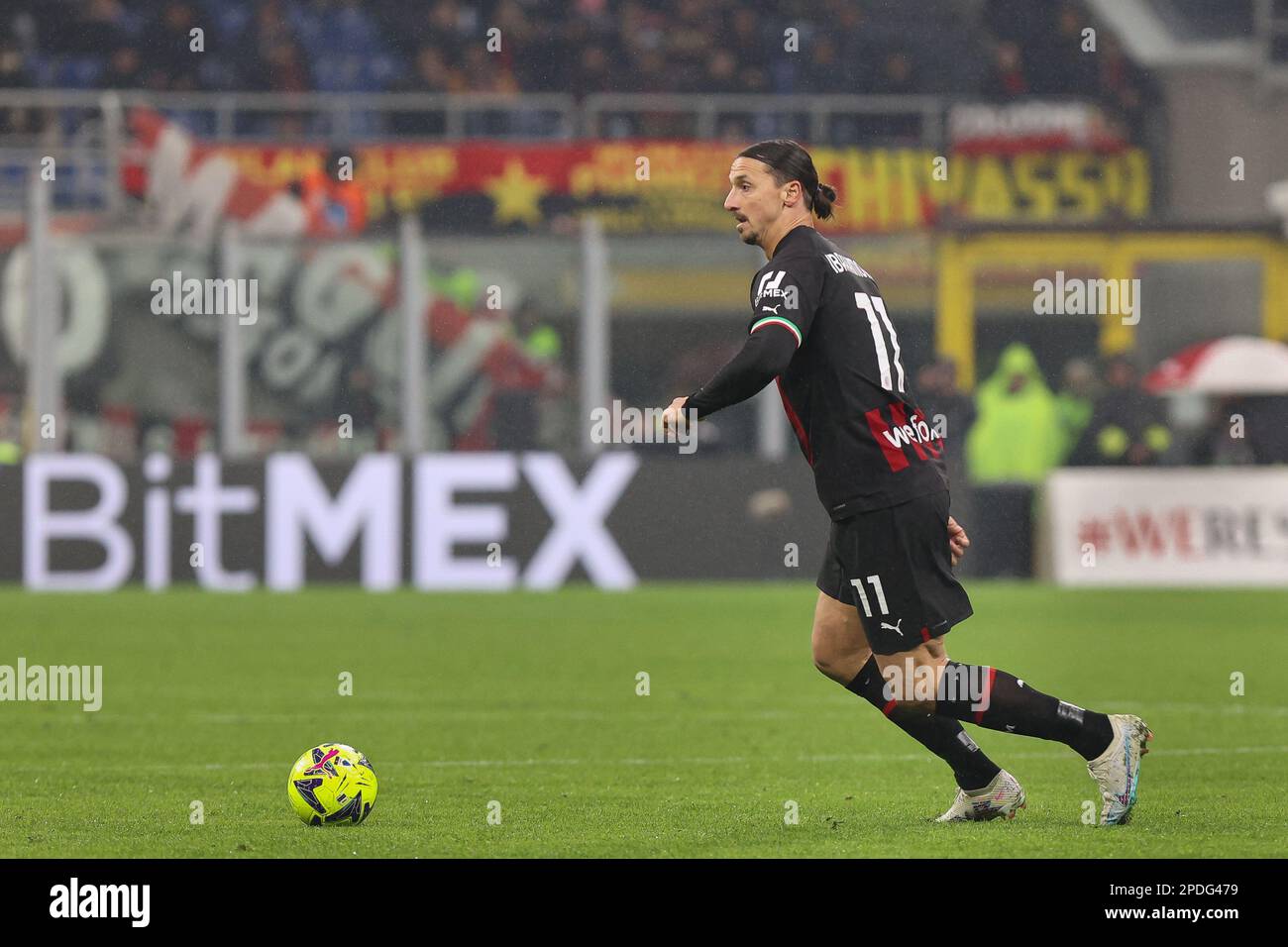 Milan, Italy. 13th Mar, 2023. Italy, Milan, march 13 2023: Zlatan ...