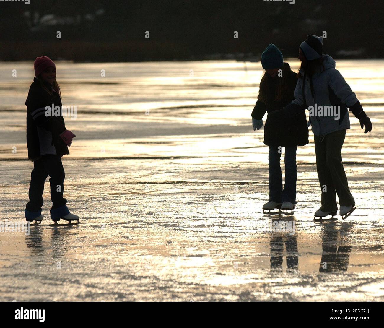 Kelsey Sena, 10, left, Makayla Harris, center, and Caroline Scarrozzo ...
