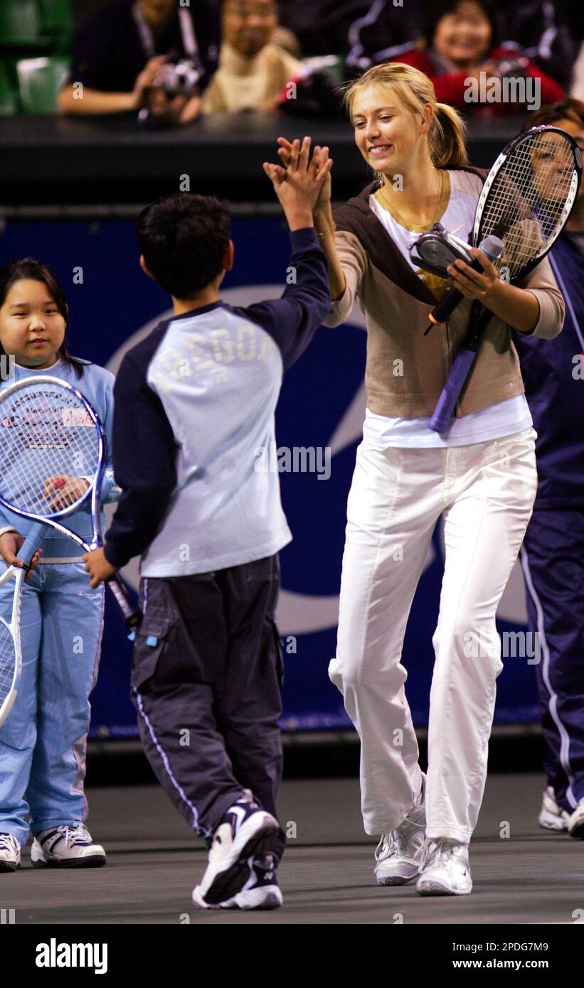 Maria Sharapova As A Child