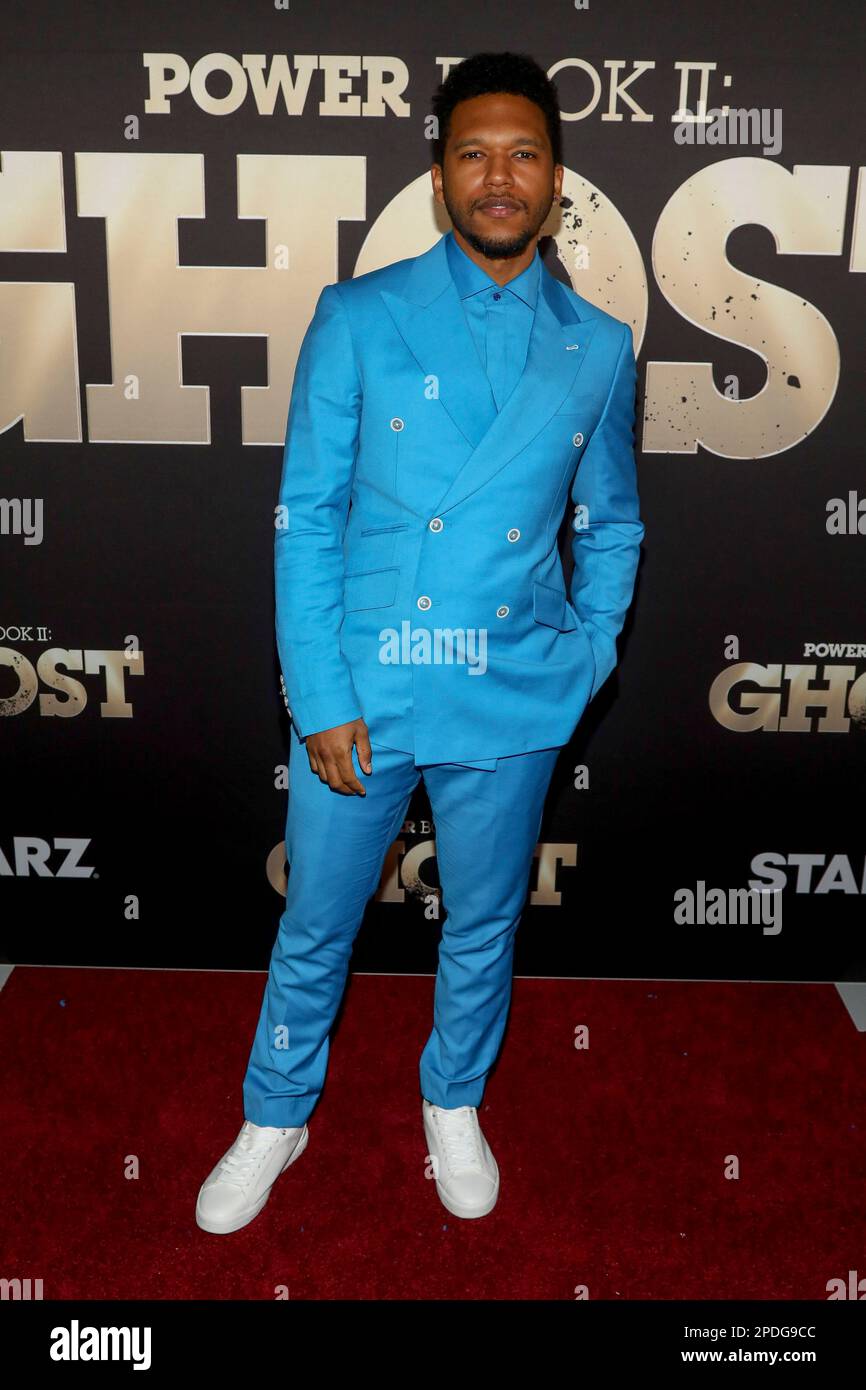 Actor Lovell Adams Gray attends the STARZ television series "Power Book ...