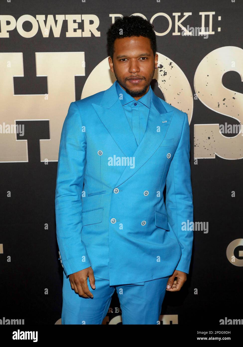 Actor Lovell Adams Gray attends the STARZ television series "Power Book ...