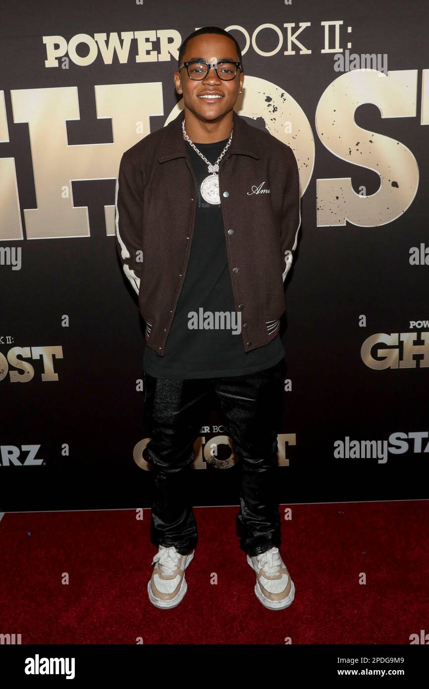 Actor Michael Rainey Jr. attends the STARZ television series "Power ...