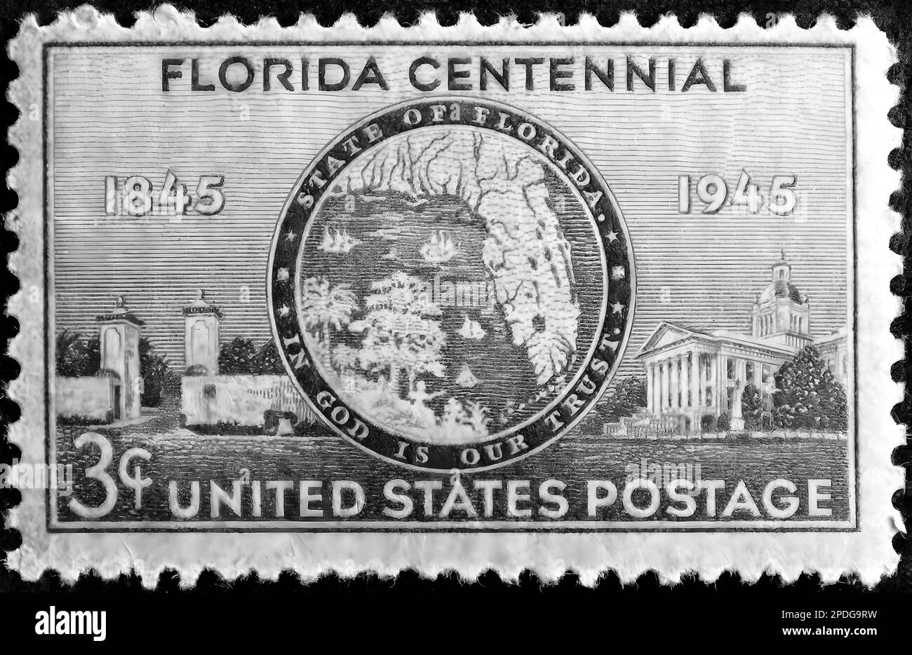 1845 florida Black and White Stock Photos & Images - Alamy