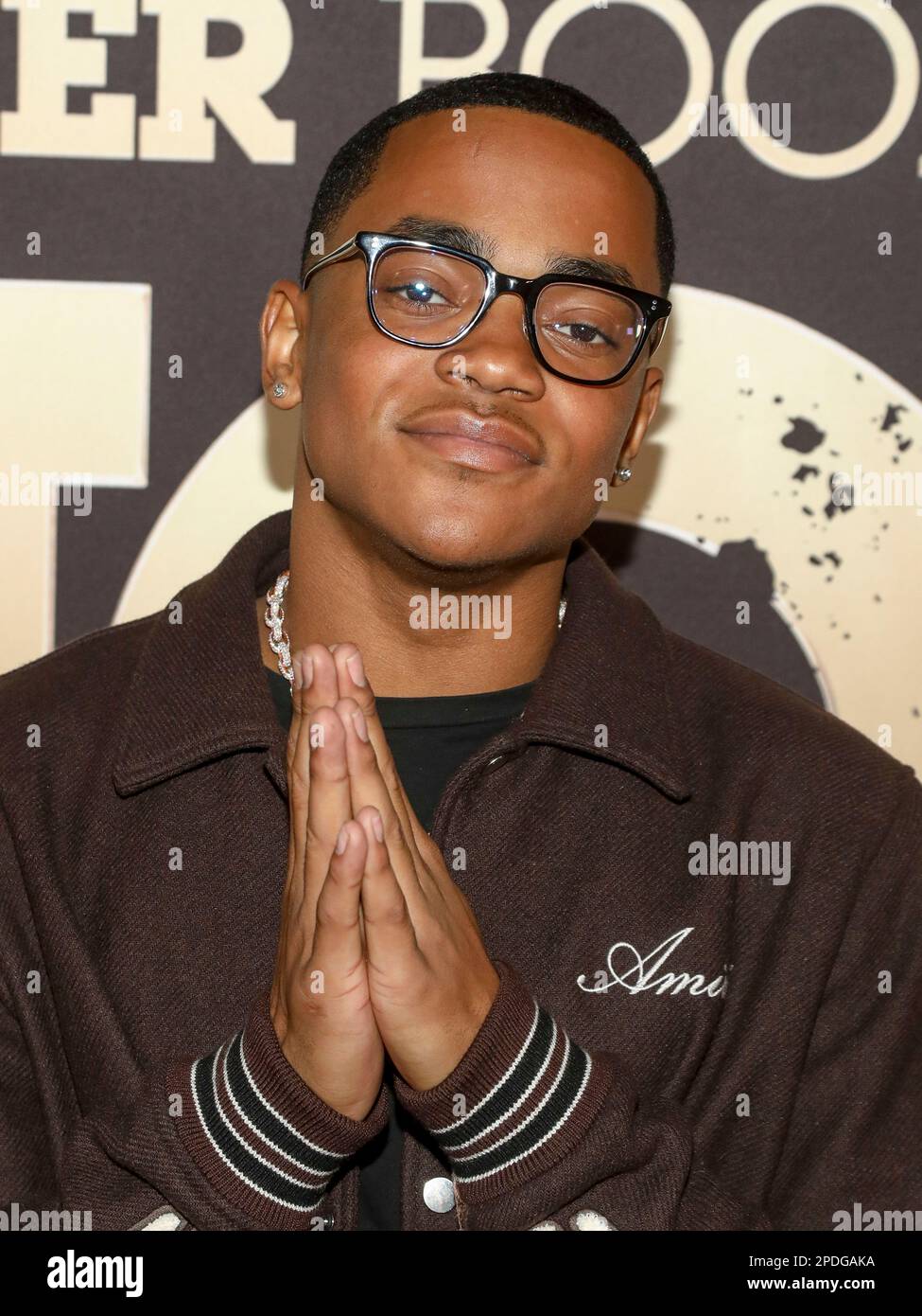 Actor Michael Rainey Jr. attends the STARZ television series "Power ...