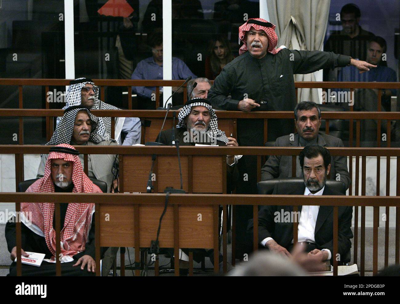 Barazan Ibrahim, Saddam Hussein's half-brother and Iraq's Intelligence ...