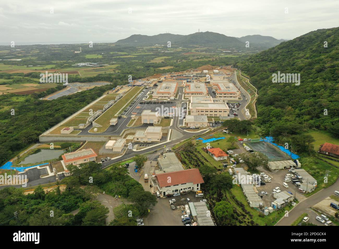 ISHIGAKI, OKINAWA, JAPAN - MARCH 14: In this photo shows an Aerial view ...