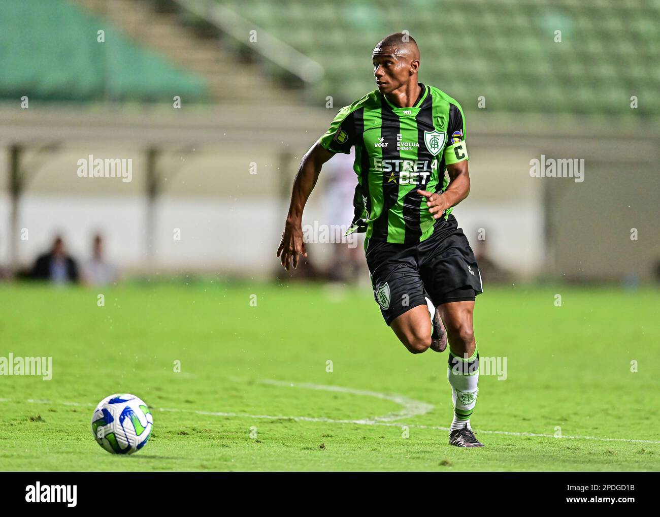Belo Horizonte, Brazil, 14th Mar, 2023. Juninho of America Mineiro ...