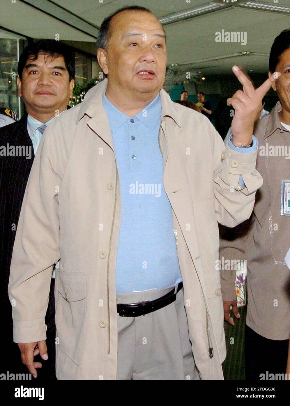 Former Manila Congressman Mark Jimenez, an influential businessman who once served as an adviser ...