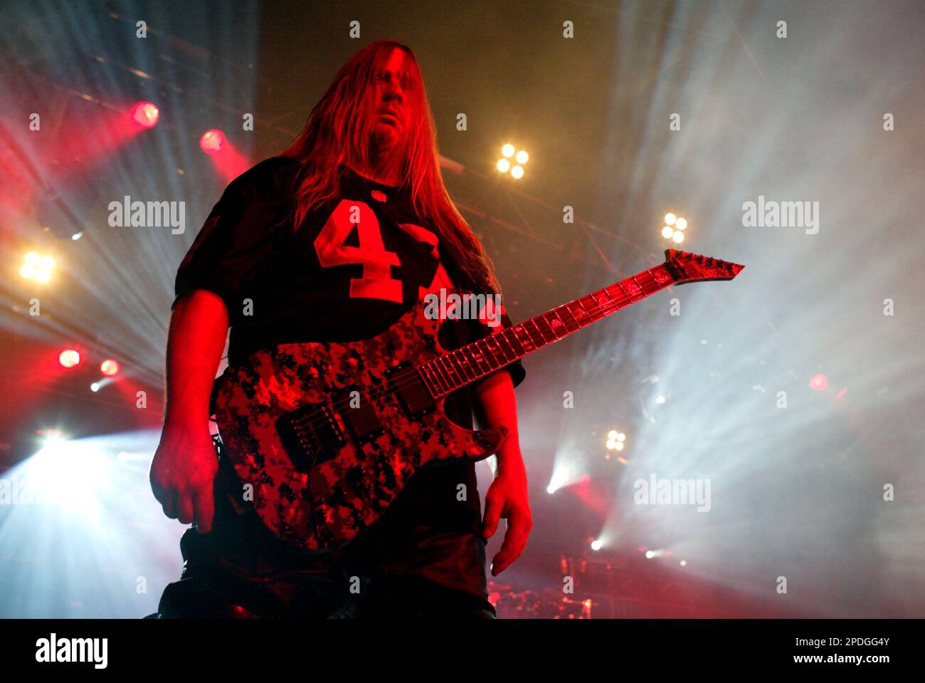 Jeff hanneman live concert hi-res stock photography and images - Alamy